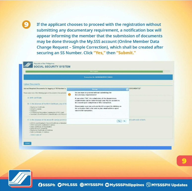 How can I apply for SSS number thru SSS online portal – BPO International
